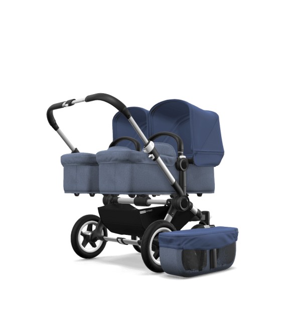 Bugaboo Donkey 2 Twin Gemelar color Rojo Carmín -La Casa de los Niños